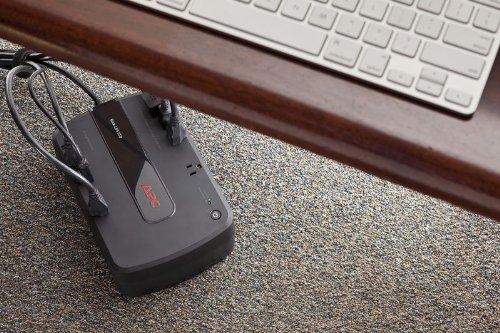 APC UPS Battery Backup for Computer, BE550G Surge Protector with Battery Backup, Dataline Protection