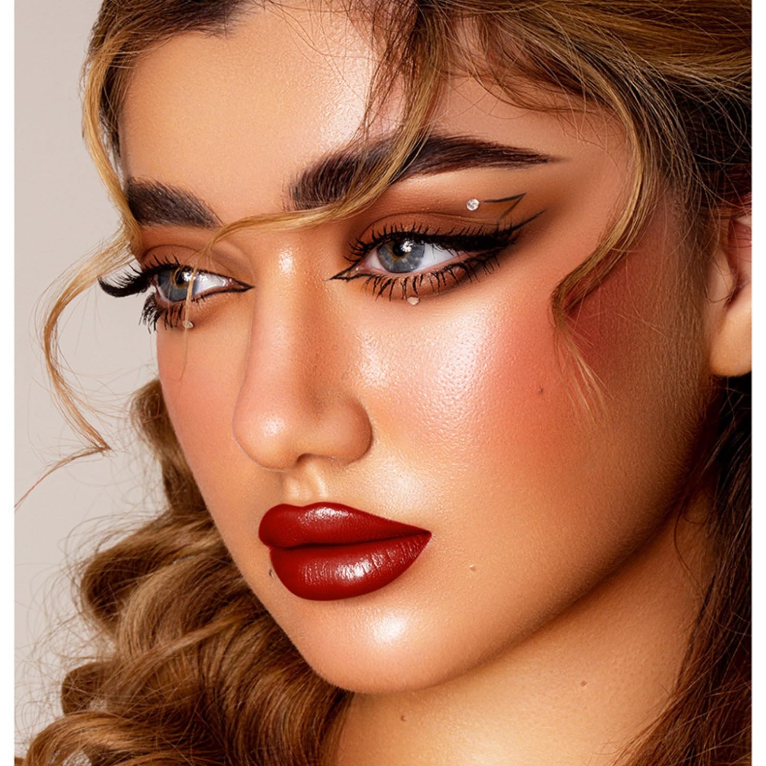 MAEPEOR Matte Lip Liner 12 PCS Nude Brown Series Highly Pigmented and Smoothly Velvet Lipliner Pencil Set Long Lasting and Waterproof Durable Lip Liners (12PCS-1)