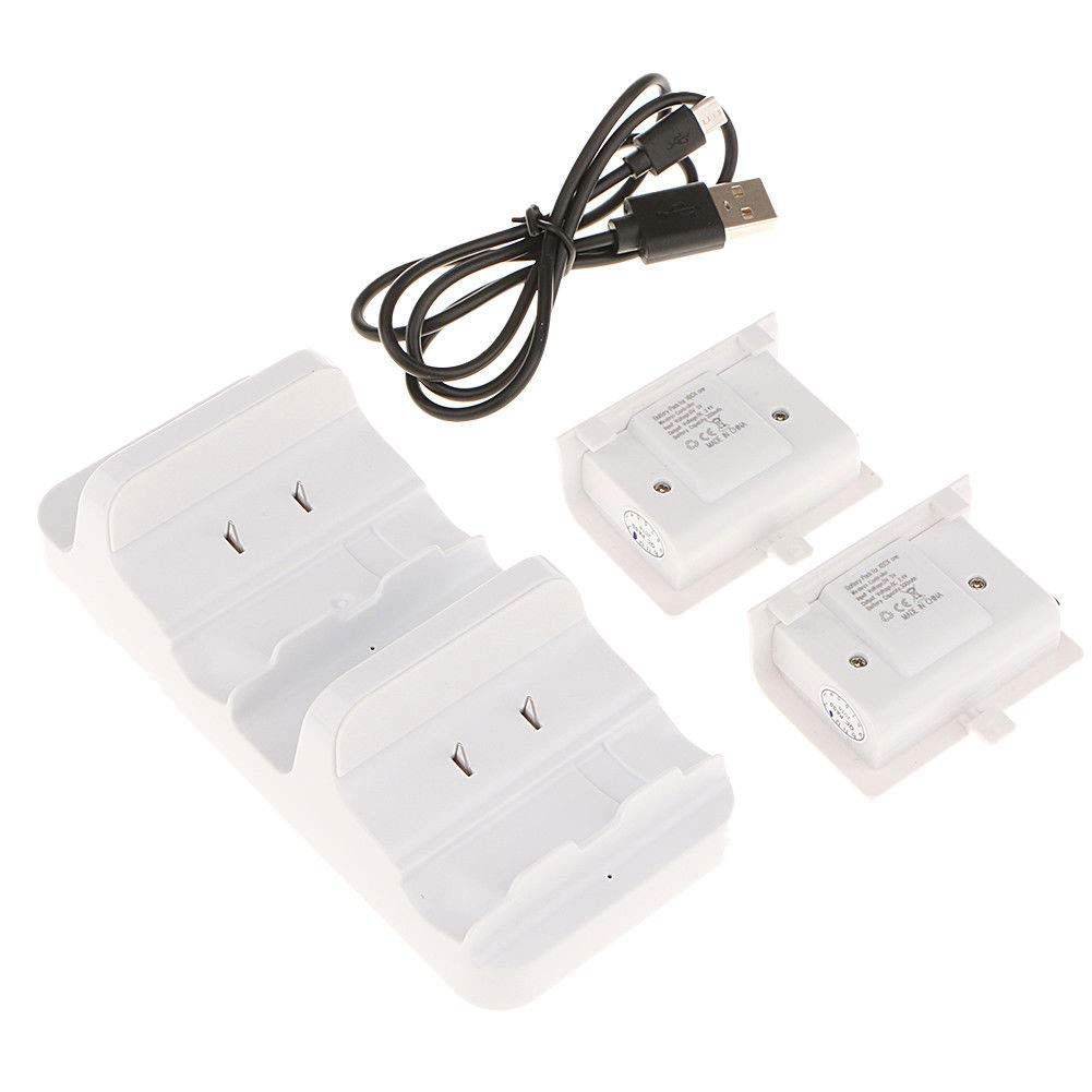 Anniston Kids Toys, USB Dual Controller Charger Dock Station Base with Battery Packs for Xbox One S Learning & Education for Children Toddlers Boys Girls