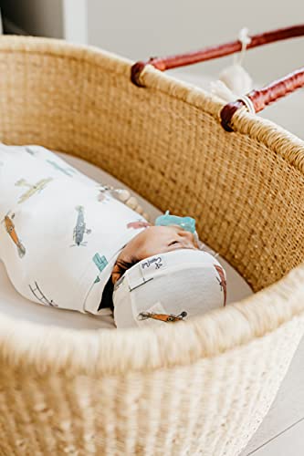 Copper Pearl Large Premium Knit Baby Swaddle Receiving Blanket Ace