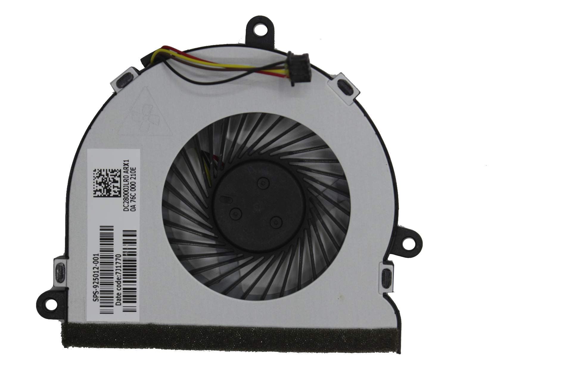 GIVWIZD Laptop Replacement CPU Cooling Fan for HP 15-bw009la 15-bw009nf 15-bw009np 15-bw009ns 15-bw009nv 15-bw010ax 15-bw010ca 15-bw010cy