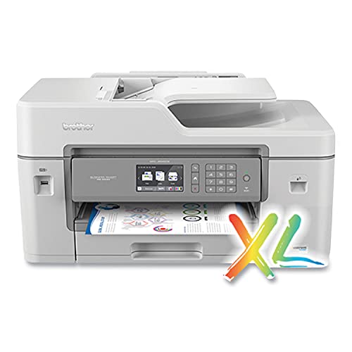 Brother Inkjet Printer, MFC-J5845DW, INKvestment Color Inkjet All-in-One Printer with Wireless, Duplex Printing