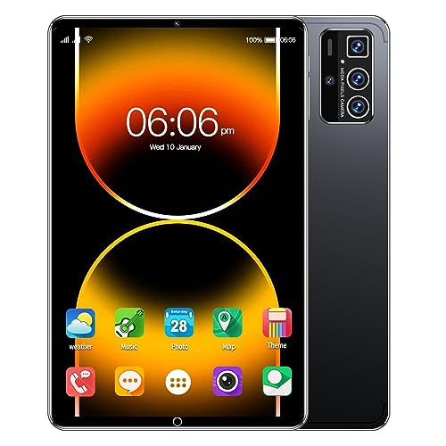 2023 5G New Tablet Pad14 10.1inch Tablet Android 16GB RAM 1TB ROM 8800mAh Android 11.0 MTK6797 WiFi Network Bluetooth fullscreen Green / 8GB RAM 128GB ROM/US-Plug