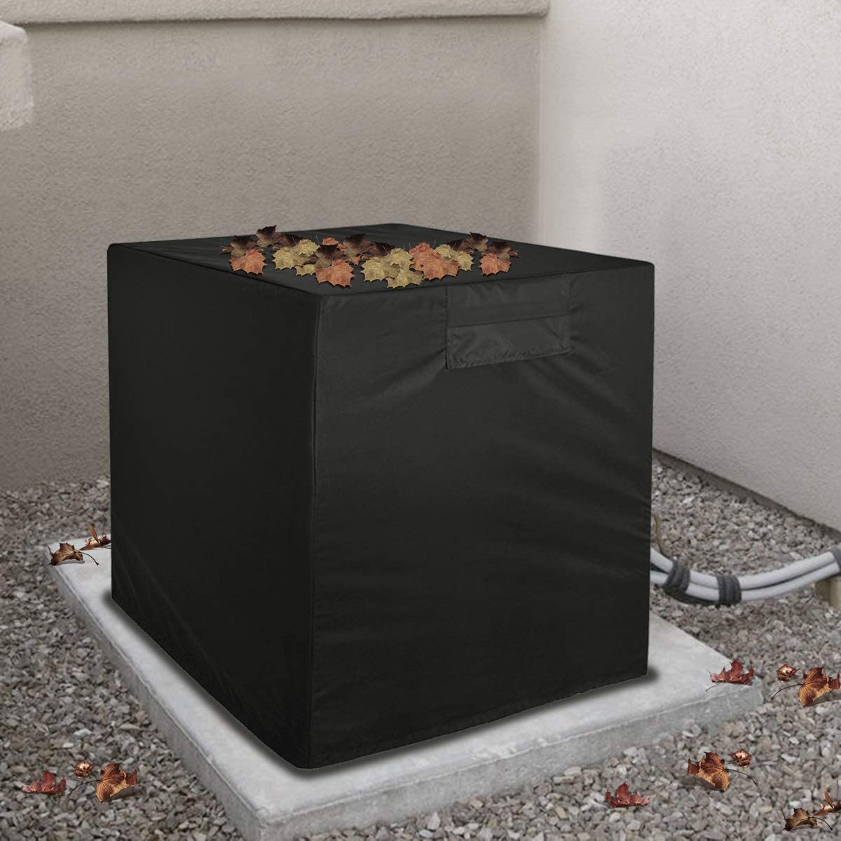 Air Conditioner Cover for Outside,210D Durable Waterproof Windproof and Snowproof Design, Central AC Unit Covers for Outdoor Protection(32X32X36 Inch)