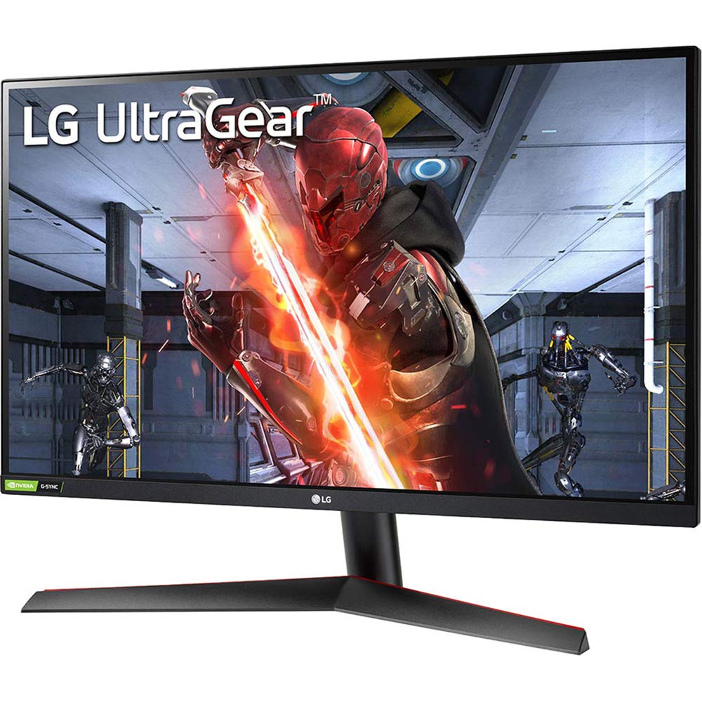 LG 27GN800-B 27 inch Ultragear QHD IPS 144Hz 16:9 G-SYNC HDR Monitor Bundle with 1 YR CPS Enhanced Protection Pack and Elite Suite 18 Standard Editing Software Bundle