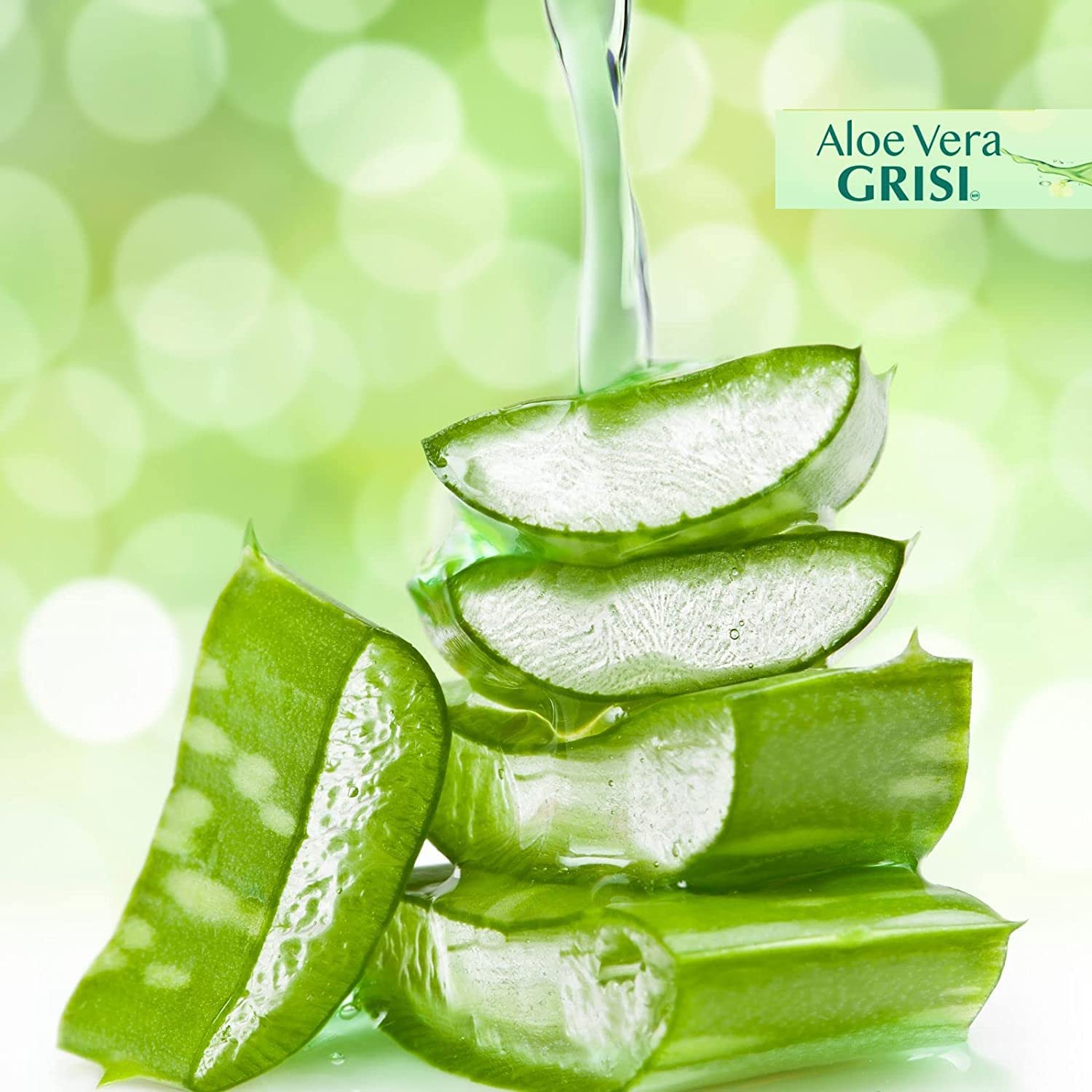 Grisi Aloe Vera Shampoo, Moisturizing Shampoo with Aloe Vera Extract, Paraben-Free, Hair Product for Soft and Shiny Hair, 2-Pack of 13.5 FL Oz each, 2 Bottles
