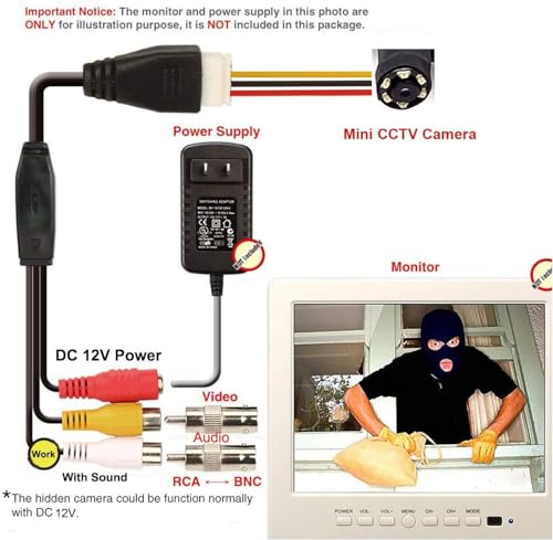 CCTV Hd Mini Pinhole Security Camera 90degree 1000tvl 6PCS Infrared IR LEDs Night Vision Pipe Snake Hidden Mini CCTV Surveillance Camera for Indoor use