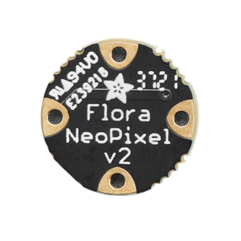 Adafruit Flora RGB Smart NeoPixel Version 2 - Pack of 4 [ADA1260]