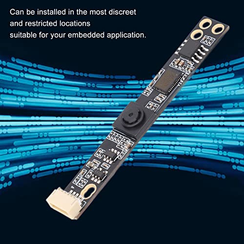 1MP Autofocus Camera Module, 66° Visual Range No Distortion 720P, Compact Scan Camera Module USB2.0 FL 3.29 mm Black for Video Mobile Phone, Intelligent TV