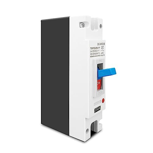 1P DC 250V DC Solar Molded Case Circuit Breaker MCCB Overload Protection Switch Protector for Solar Photovoltaic PV (Size : 150A)
