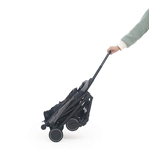 Compact Baby Stroller, Lightweight Infant Stroller with Convenient One-Hand Fold (Grey)