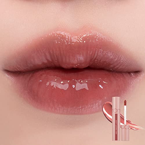 rom&nd Juicy Lasting Tint 23 NUCADAMIA, Vivid color, Glossy Finish, Long-lasting, MLBB, moisturizing, Highly-Pigmented, Clear & Natural Makeup, Lip Tint for Daily Use, K-beauty, 5.5g / 0.2 oz
