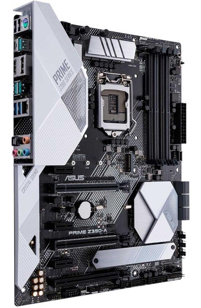 ASUS Prime Z390-A Motherboard LGA1151 (Intel 8th And 9th Gen) ATX DDR4 DP HDMI M.2 USB 3.1 Gen2 Gigabit LAN