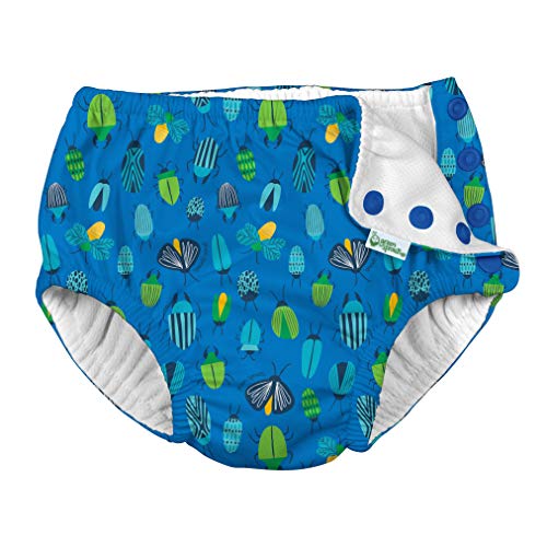 i Play Boys Reusable Absorbent Baby Swim Diapers Blue Buglife 24 Months