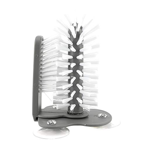 360° Glass Bar Kitchen Cleaning Tool Suction Cups Brush Cleaner Washer Cup Kitchen Accessory