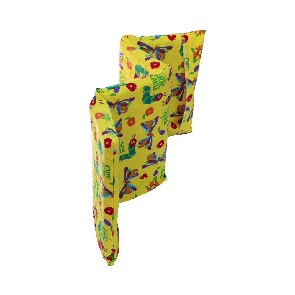 KinderMat + Eric Carle Kinderbundle - Beautiful Butterfly - Full Nap Mat & Washable Cover, Special Edition - 47" x 22", Value Bundle, Great for Daycare & Family Households