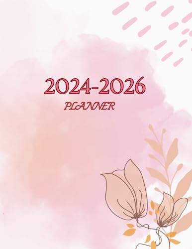 2024-2026 Monthly Planner: 3 Year Calendar Large Size 8.5x11 inches | 36 Months Jan 2024 - Dec 2026 with Federal Holidays | Monthly Design ( Calendar 2024-2026 for Purse)