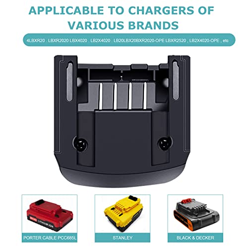 20 Volt LithiumIon Battery Charger LCS1620 for Black & Decker for Porter Cable for STANLEYBattery 14.4V 18V 20 Volt Batteries LBXR20 LBXR20-OPE LB20 LBX20 LBXR16 US Plug laipuduo
