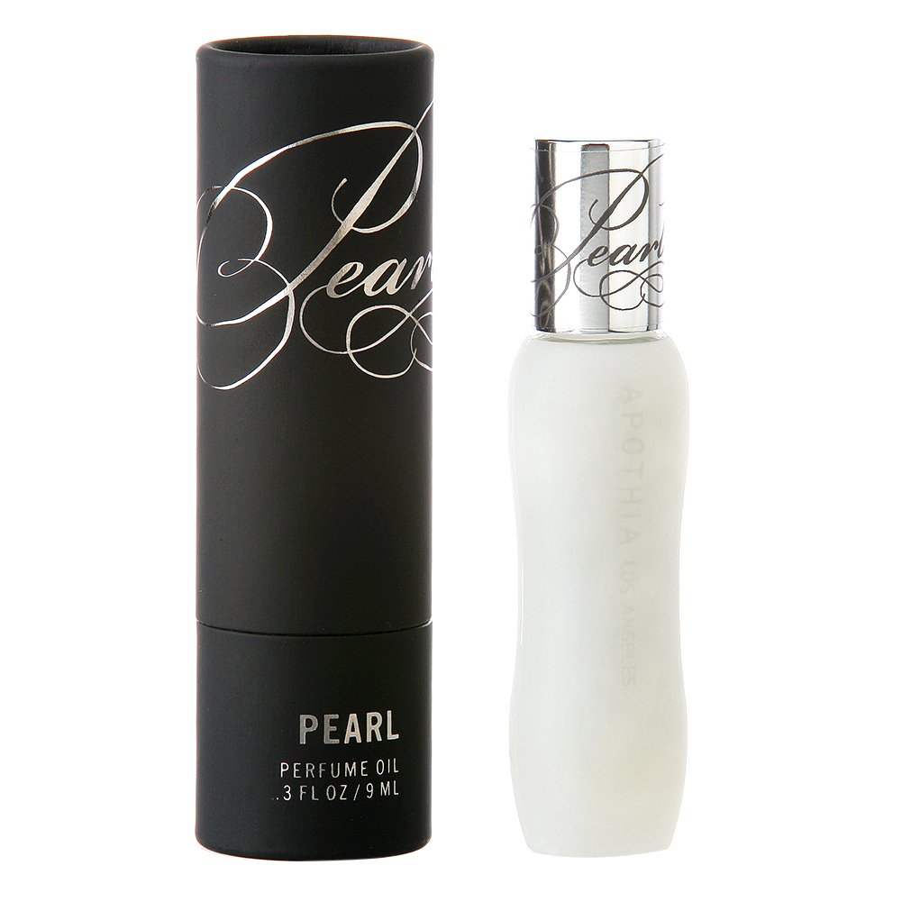 APOTHIA - Pearl Roll-On Oil | Plum Blossom & White Peony | Award Winning Fragrance with Premium Ingredients | Long Lasting Perfume | 0.3 oz | 9 ml | Convenient Travel Size
