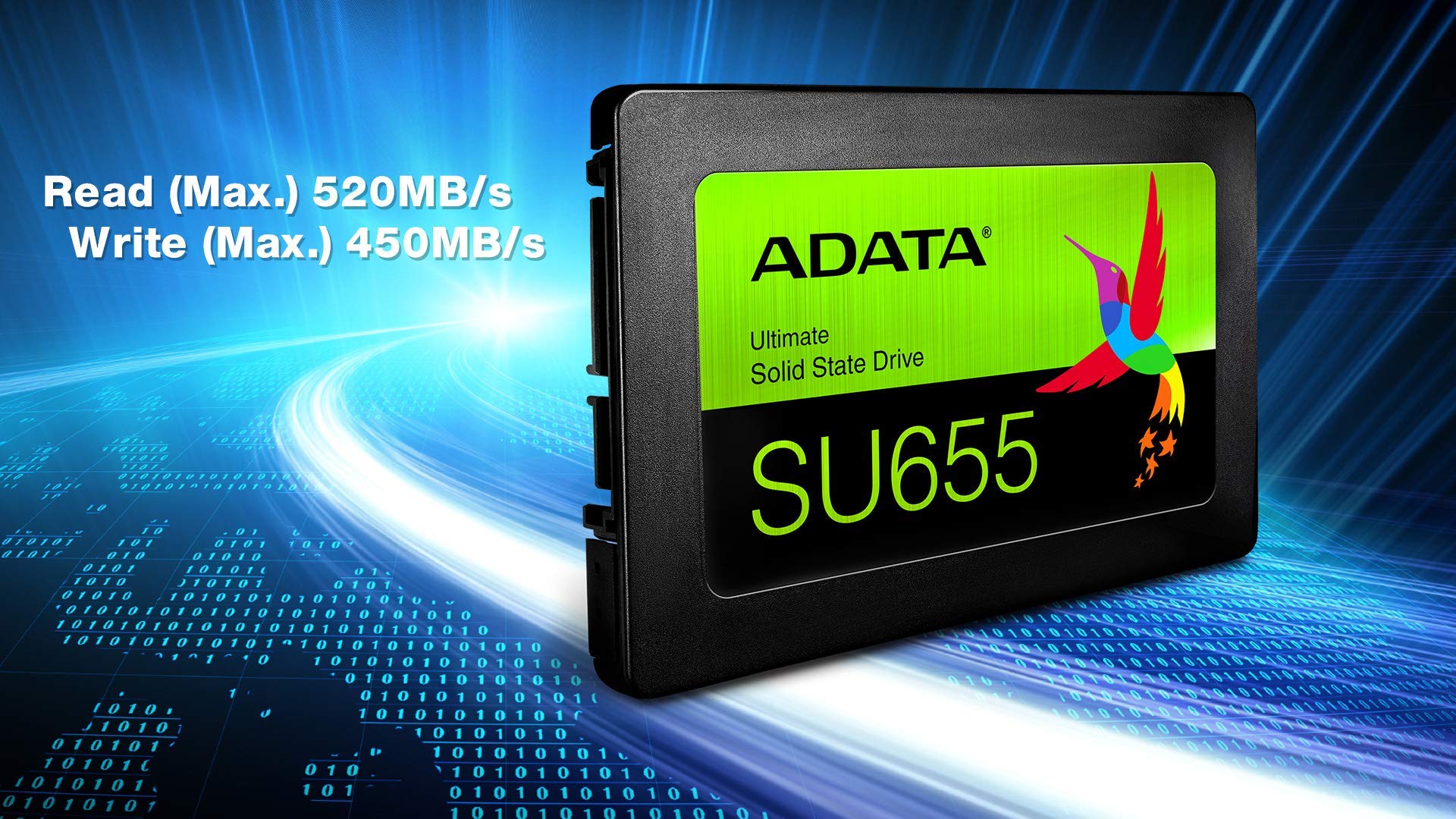 ADATA SU655 120GB 3D-NAND SATA 2.5 Inch Internal SSD with 2.5/3.5 inch SSD Bracket Bundle (ASU655SS-120GT-C-TRAY)