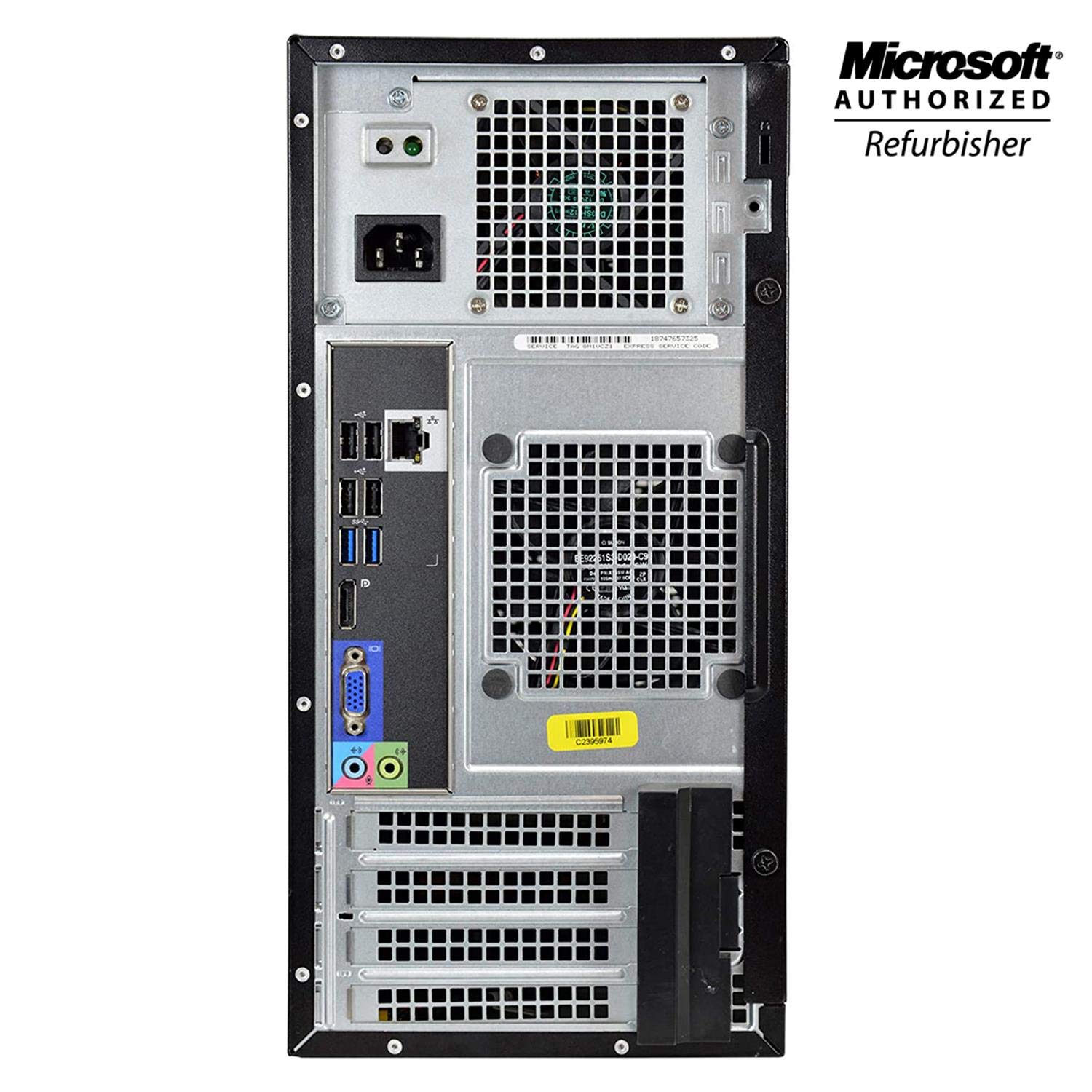 Dell Optiplex 3020 Desktop Tower Gaming PC - Intel Quad Core i7 4770 3.4 GHz, 8GB RAM, 1TB SSD, NVIDIA GT 730 4GB DDR5, Keyboard, Mouse, Wireless WiFi, Windows 10 Home 64-bit(Renewed)