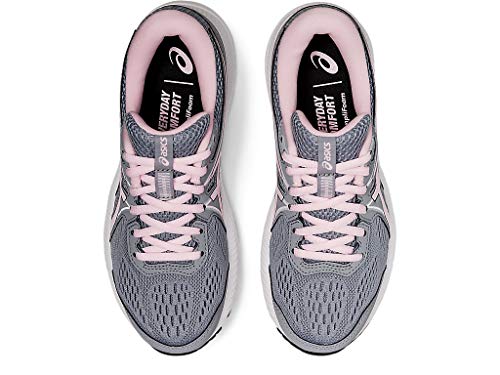 ASICS Women's Gel-Contend 7 Running Shoes, 8.5, Sheet Rock/Pink Salt