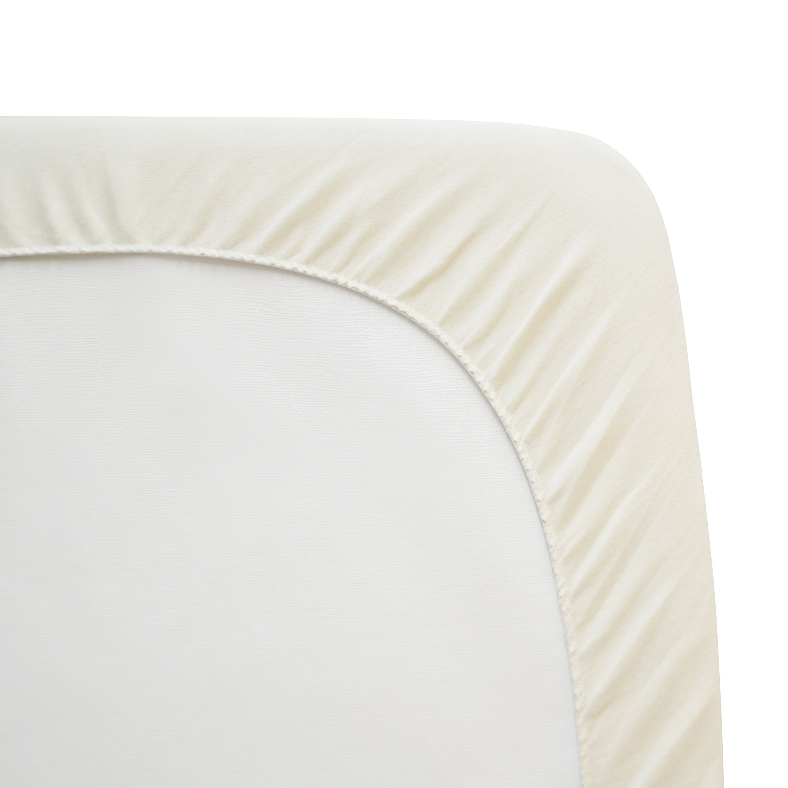 American Baby Company Waterproof Crib and Toddler Mattress Protector, Quilted Fitted Protector Pad Cover made with Organic Cotton Top Layer, 52“ x 28"