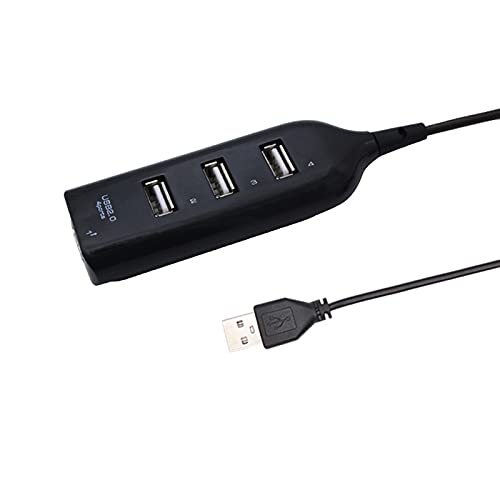 SHYPT 2.0 Multi USB 2.0 Hub USB Splitter High Speed 3 USB Card Reader USB Extender for PC Laptop (Color : White)