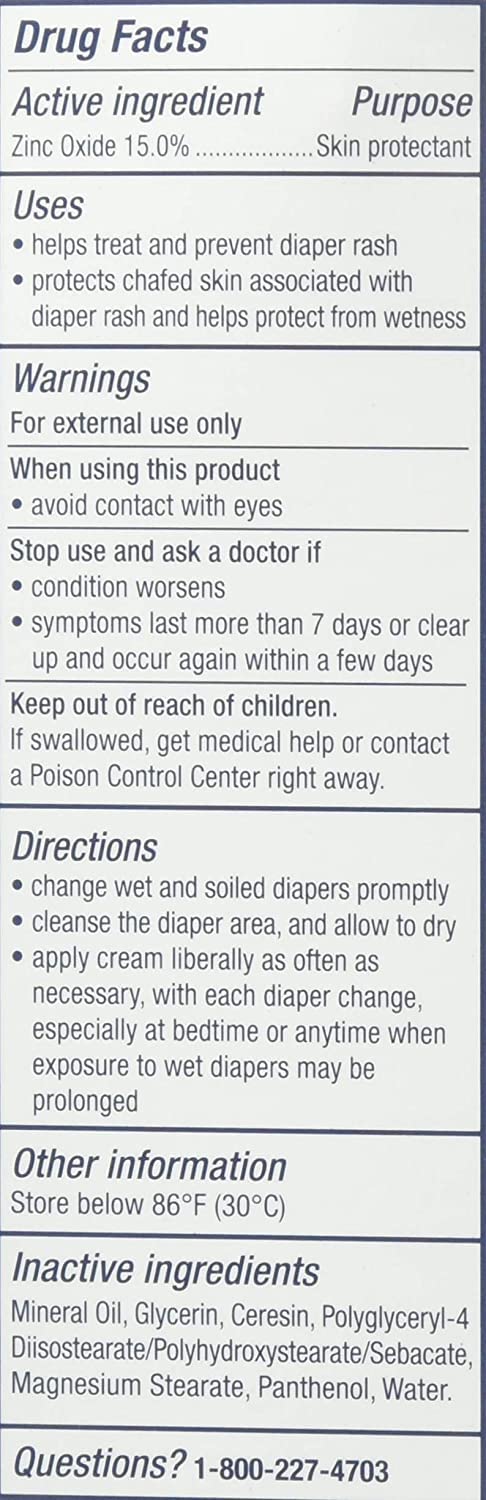 Aquaphor Baby Healing Cream 3 In 1 Diaper Rash 3.5 Ounce (100ml)