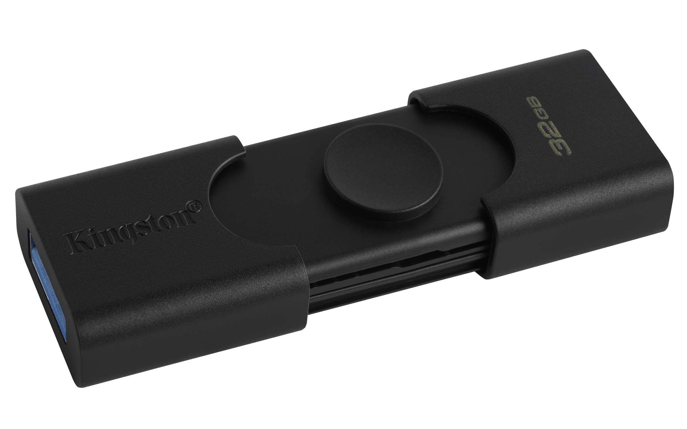 Kingston DataTraveler Duo 32GB USB-A and USB-C Dual Connector Flash Drive (DTDE/32GBCR)