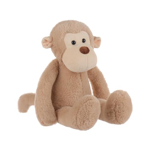 Apricot Lamb Toys Plush Light Brown Monkey Stuffed Animal Soft Cuddly Perfect for Child (Light Brown Monkey,9 Inches)