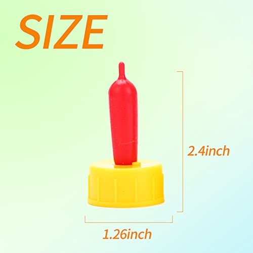 8 Pack Goat Nipple Bottles - Nipple for Feeding Goats - Soft Rubber Pacifier for Nursing Lambs and Goat Kids - Essential Supplies for Feeding Goats - The Miracle Nipple Bottle Pops Included