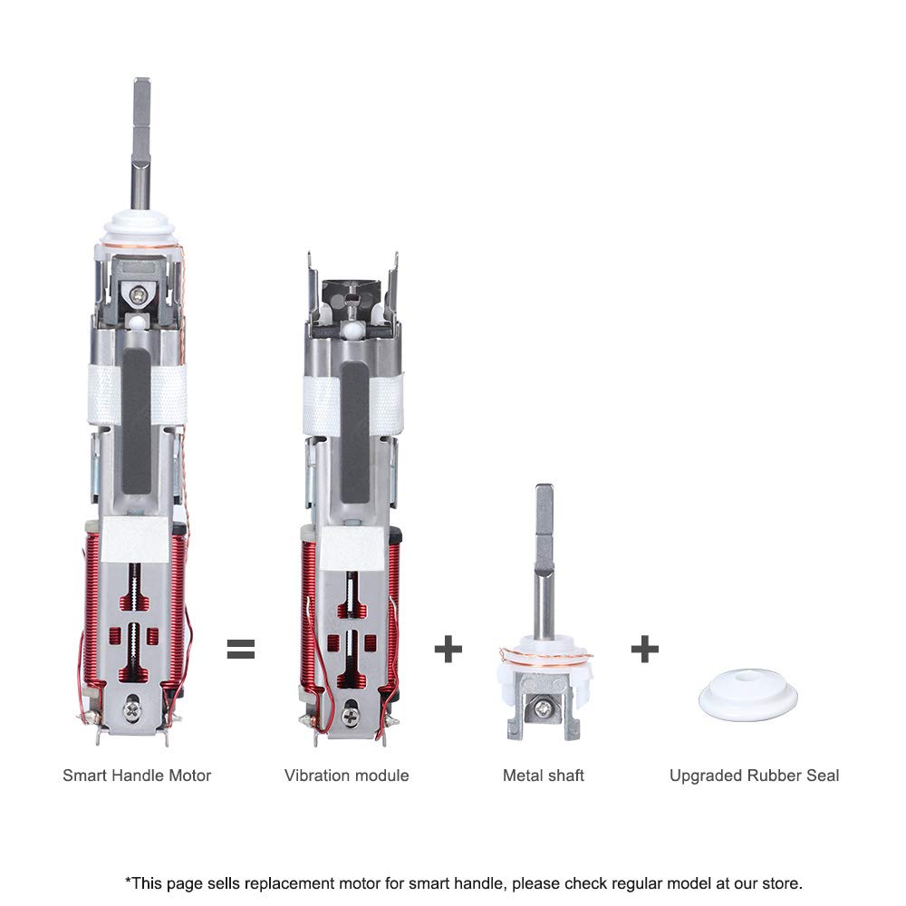 Million Magnets Electric Toothbrush Vibration Device Motor with Sensor Wire Compatible with Philips HX992x, HX993x, HX9957, HX6800, HX681x, HX683x, HX751x, HX9690 Series