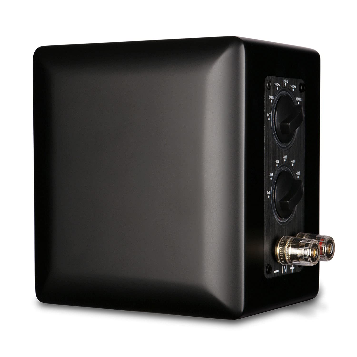 Aperion Audio RST MKII Aluminum-Ribbon Super Tweeter Pair for Home Theater Stereo Speaker HiFi Audiophile Ultra High-End Frequency Response up to 40kHz Pair (Stealth Black)