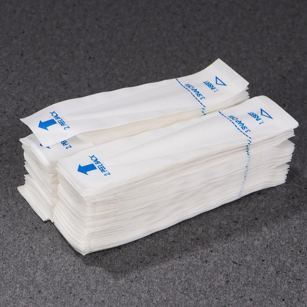 300pcs Disposable Probe Covers for Digital Sleeves Safe PE Universal Electronic Caser for Accurate Sanitary Oral Ear Underarm Recta Thermometer Reading(White)