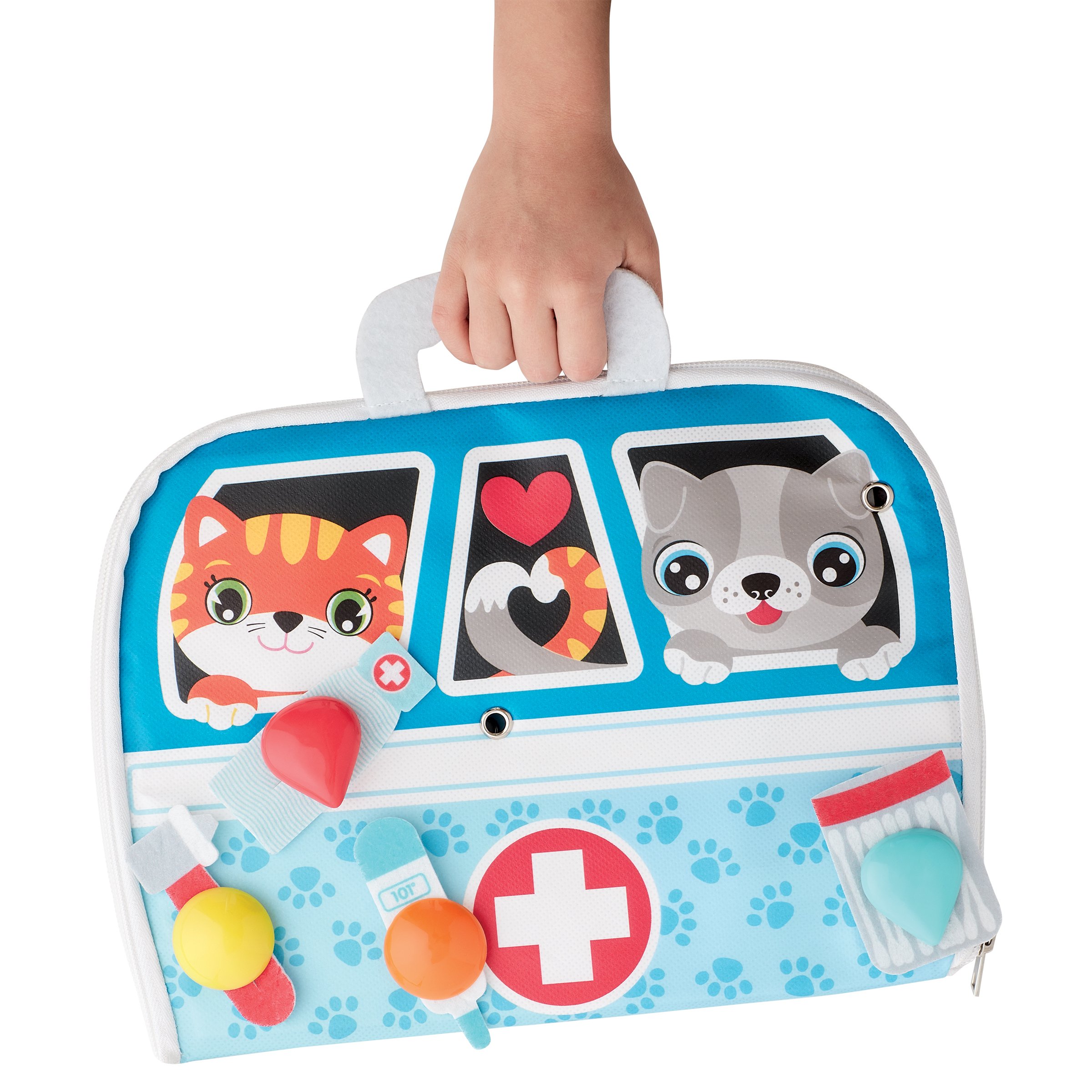 Alex Discover Snap-to-It Vet, Multicolor Kids Toddler Art and Craft Activity