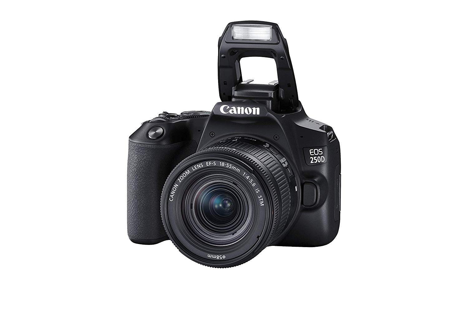 Canon EOS 250D (Rebel SL3) DSLR Camera with 18-55mm & 75-300mm Canon Lenses & 500mm Lens & Premium Accessory Bundle β Includes: SanDisk Ultra 64GB Card & More