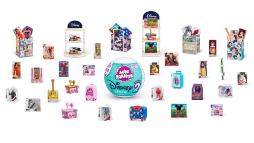 5 Surprise Disney Mini Brands Series 2 by ZURU (2 Pack) Amazon Exclusive and Mystery Collectibles Toys Over 60 Minis to Collect