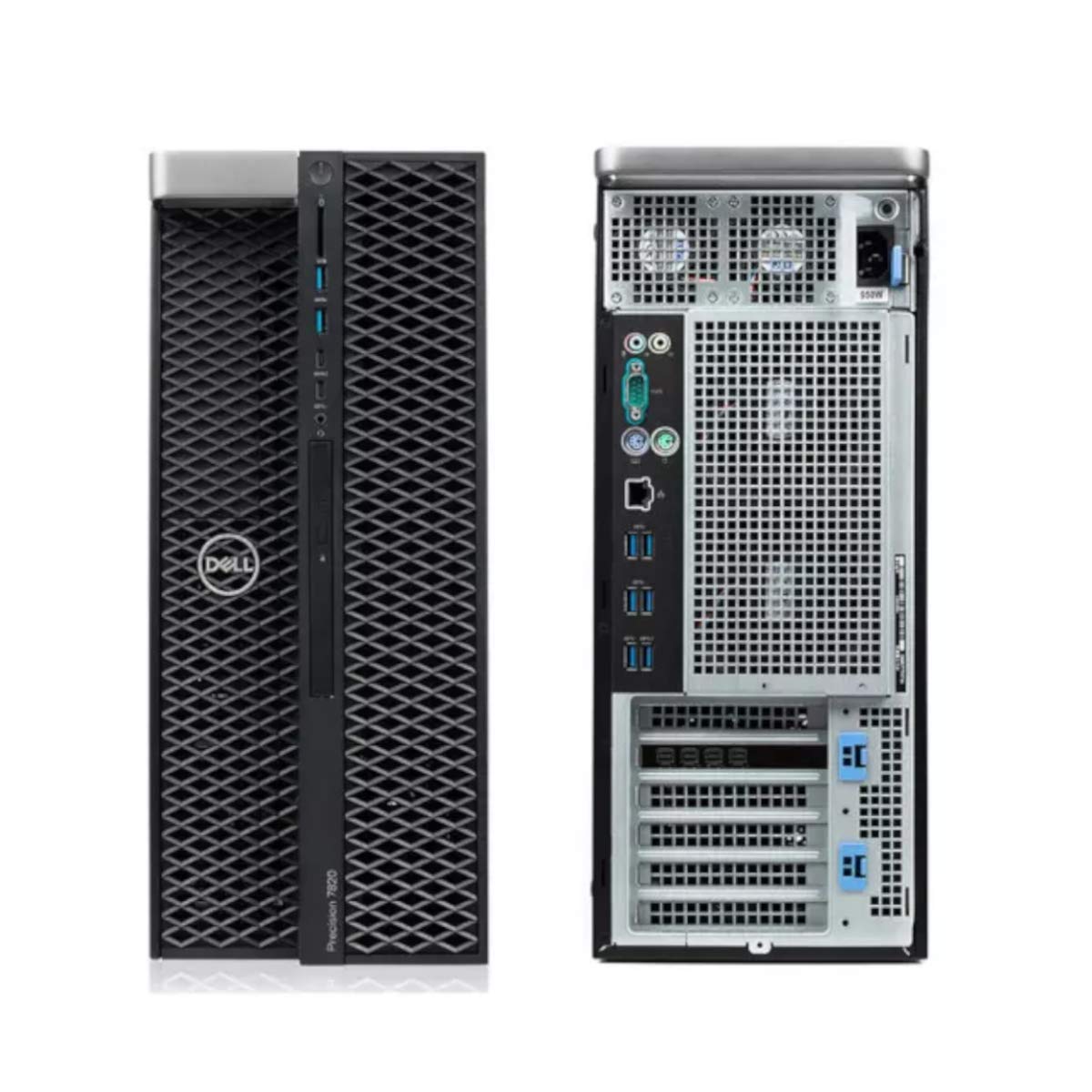 Dell Precision 7820 Tower Workstation, Intel Xeon Silver 4114 up to 3.0GHz (10-Core), 16GB RAM, 512GB M.2 NVMe PCIe SSD, Quadro NVS 310, 2X Display Ports, Windows 10 Pro 64-bit (Renewed)