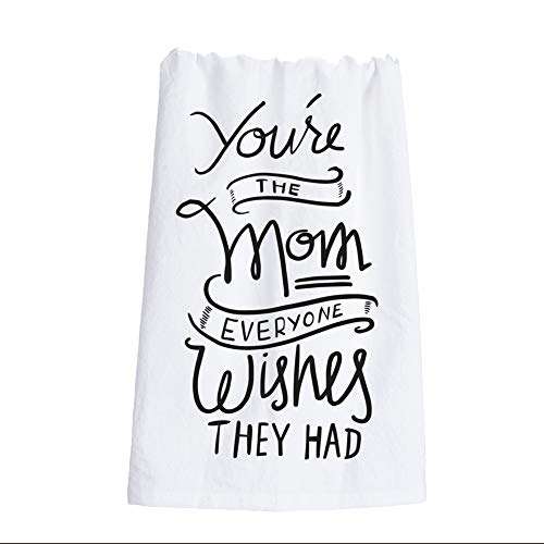 18TH STREET GIFTS Mom Kitchen Towel Set | Kitchen Gifts for Mom | Dish Towels with Sayings, Set of 2