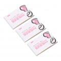 3 Sets Amniotic Fluid Test Strip, Maternity Home High Sensitivity Feminine PH Test Strips