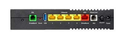Arris NVG448BQ VDSL2, ADSL2+ Voice Wireless Gateways with 802.11ac Wi-Fi Frontier Formerly Verizon Fios Firmware Better Than G1100 (ONT Required)