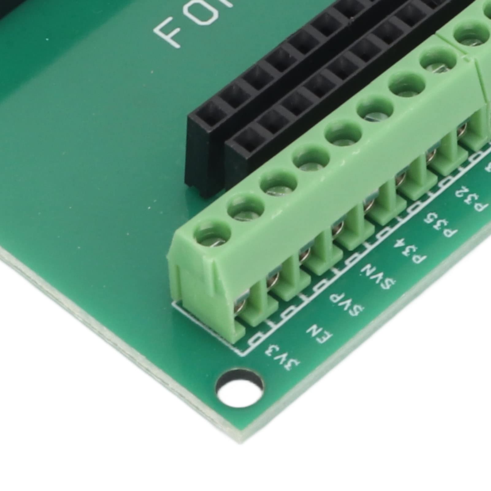 2Pcs ESP32 Development Board, 38 Pin 2 in 1 Dual Cores CPU WiFi Bluetooth Board, Low Power Consumption Processor for 38 Pin Narrow ESP32