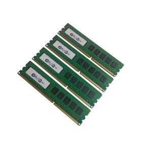 CMS 32GB (4X8GB) DDR3 12800 1600MHz ECC Non Registered DIMM Memory Ram Upgrade Compatible with Lenovo® ThinkServer TS140 ECC UNBUFFERED - B90