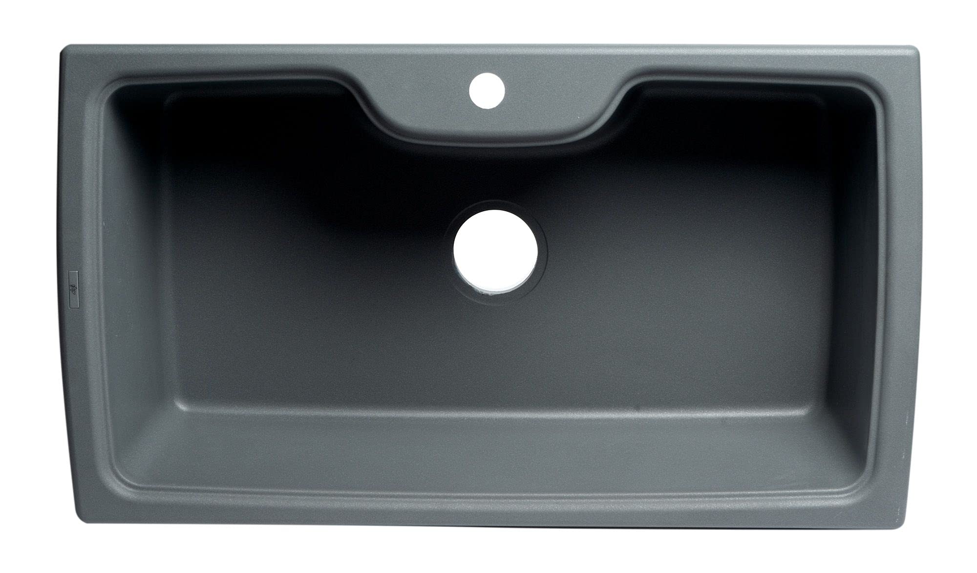 ALFI brand AB3520DI-T Kitchen Sink, Titanium