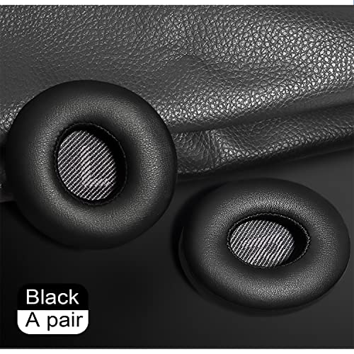 Aiivioll Protein Leather Replacement Earpads for Everest 300, V300BT Headphone Earpads, Headphone Ear Cushions, Headset Earmuffs Repair Parts (Black)