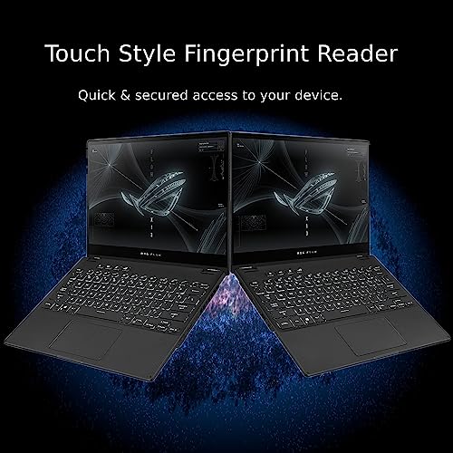 ASUS ROG Flow 13.4" X13 2-in-1 Touchscreen Gaming Laptop, AMD Ryzen 9 6900HS, 16GB RAM, 1TB SSD, NVIDIA RTX 3050 & XG Mobile Dock GC32L AMD RX 6850M XT, Backlit Keyboard, FP Reader, Win 11 Pro, Black