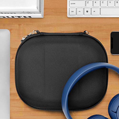 Geekria Shield Headphones Case Compatible with JBL Tune 510BT, Tune 660 BTNC, Tune 560BT, Tune 500BT, Live 460NC, E45BT Case, Replacement Hard Shell Travel Carrying Bag with Cable Storage (Black)