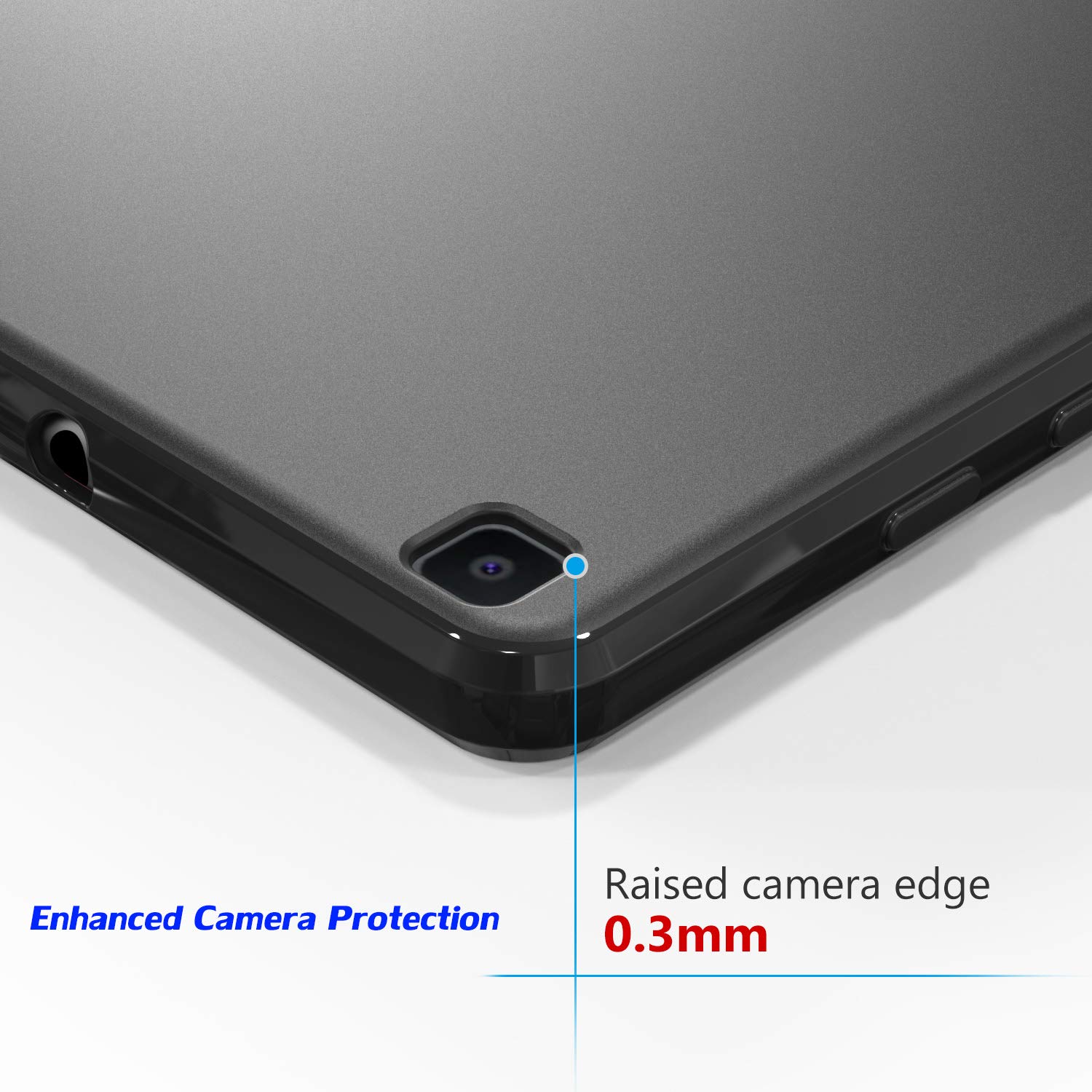 Case for Galaxy Tab A 8.0 Case 2019, Slim Design Matte TPU Rubber Soft Skin Silicone Protective Cover for Samsung Galaxy tab A 8.0 inch 2019 Tablet (SM-T290/t295/t297)