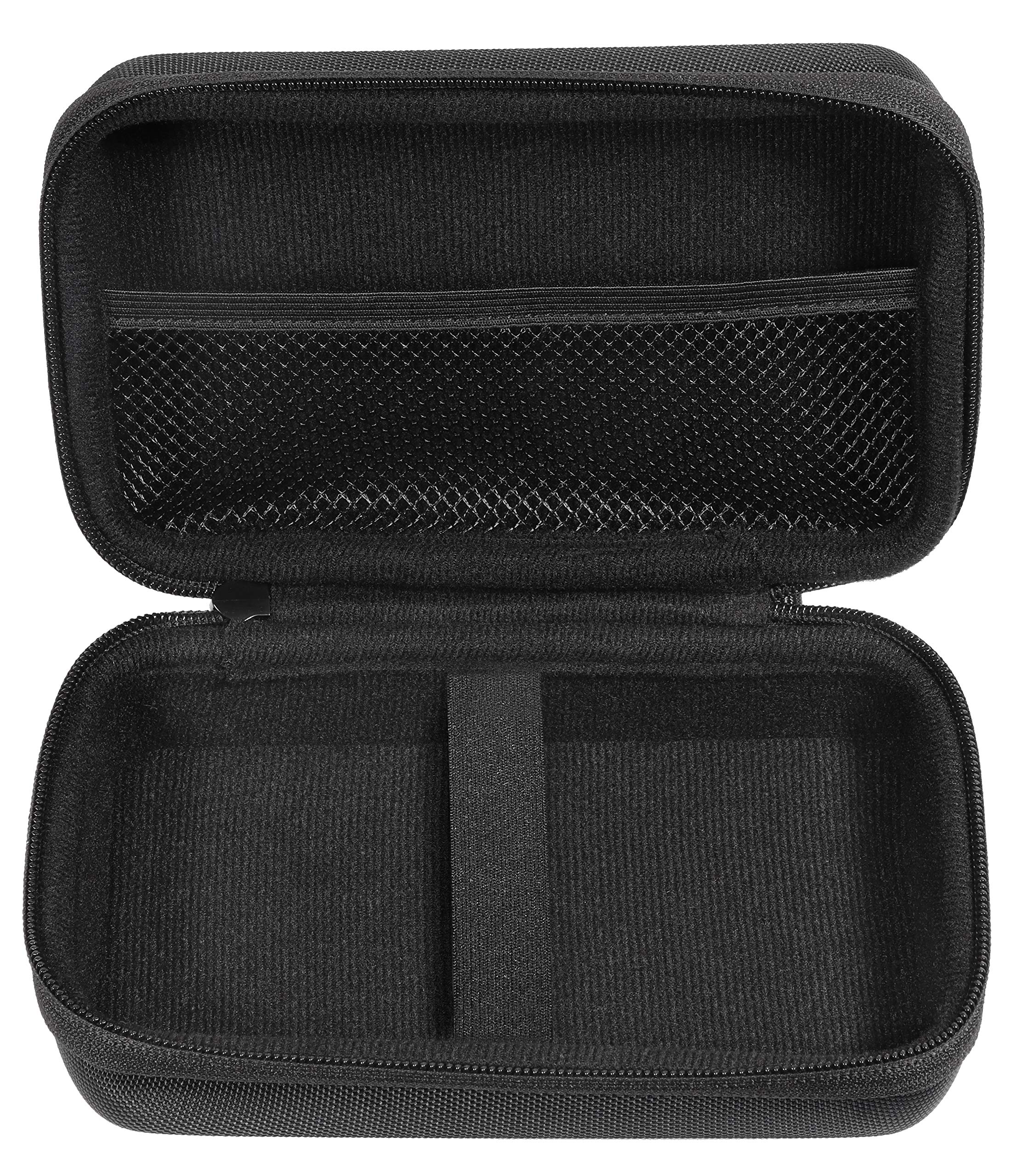CaseSack carrying case for Andis 04710, 04603, 04775, 46700, 48900 Professional T-Outliner Beard/Hair Trimmer with T-Blade, mesh pocket for combs and accessories